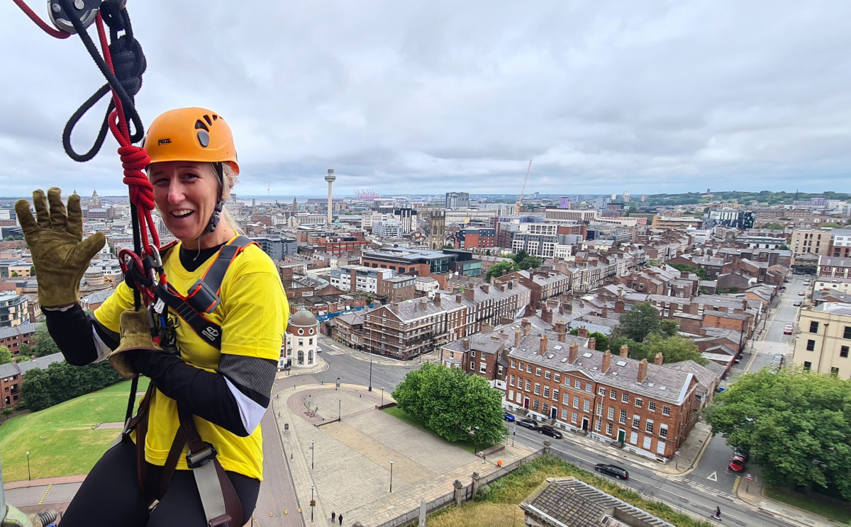 Liverpool Cathedral Outdoor Abseil